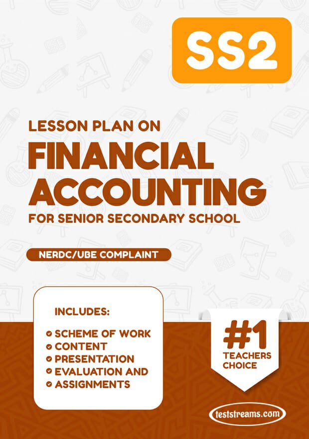 LESSON PLAN ON SS2 FINANCIAL ACOUNTING MS WORD PDF Download