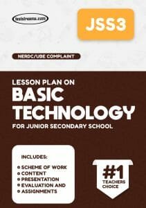 LESSON PLAN ON JSS3 BASIC TECHNOLOGY MS-WORD- PDF Download